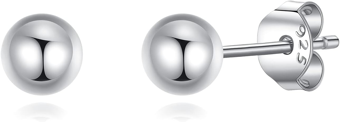 Sterling Silver Ball Studs – Atlanta Jewelers Supply