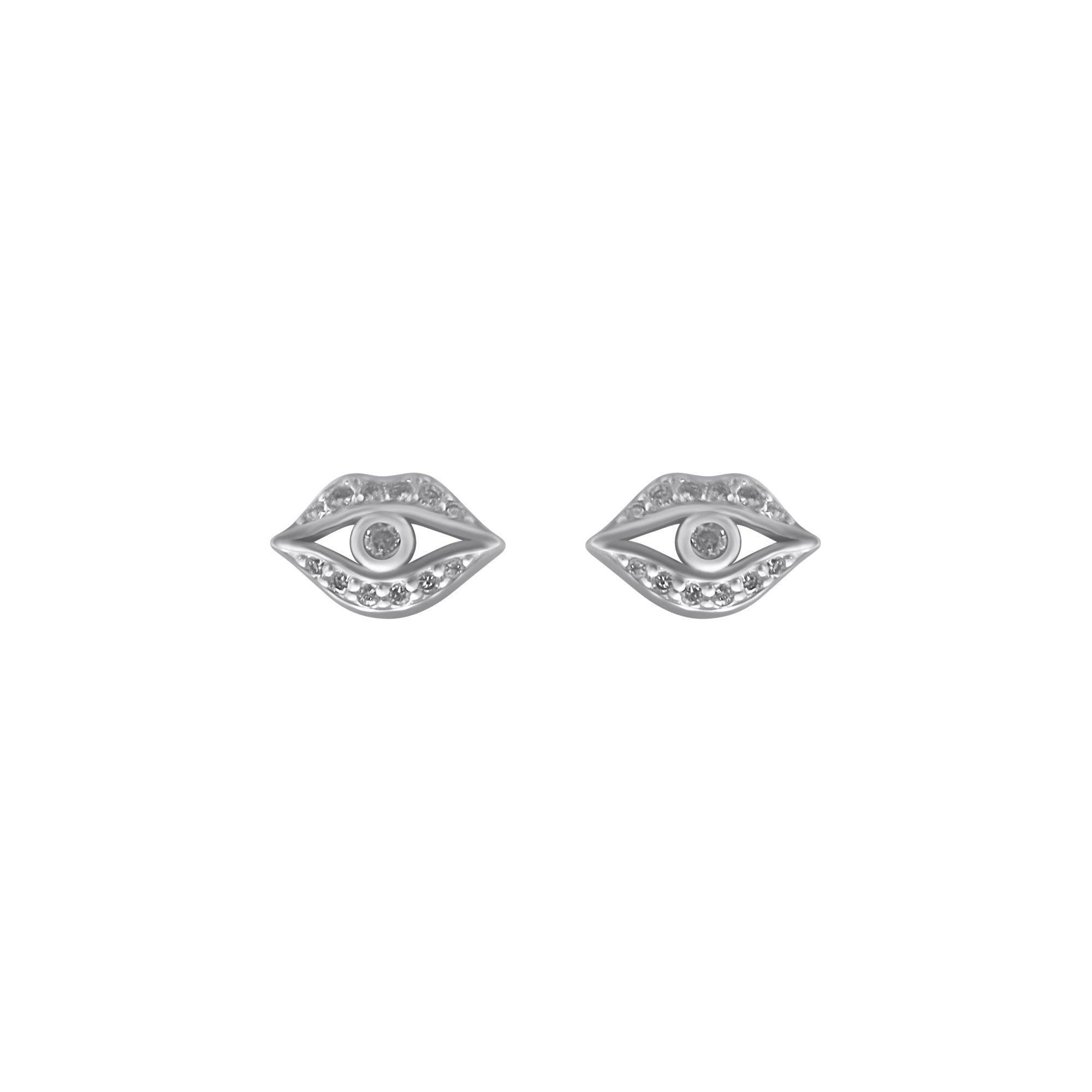 Sterling Silver Evil Eye Stud Earrings – Atlanta Jewelers Supply